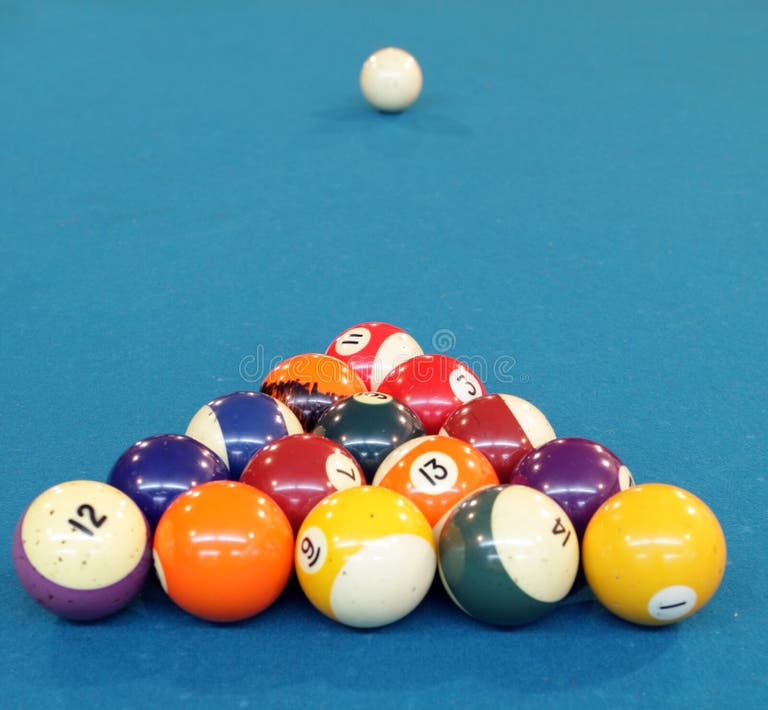 Pool ball stock photo. Image of competitive, colorful - 2915212