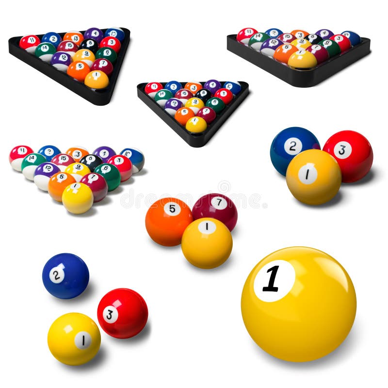 Pool Ball stock illustration. Illustration of macro, snooker - 62056562