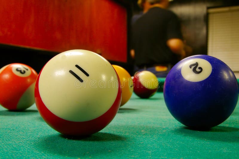 Pool balls stock image. Image of table, accuracy, skill - 1915333