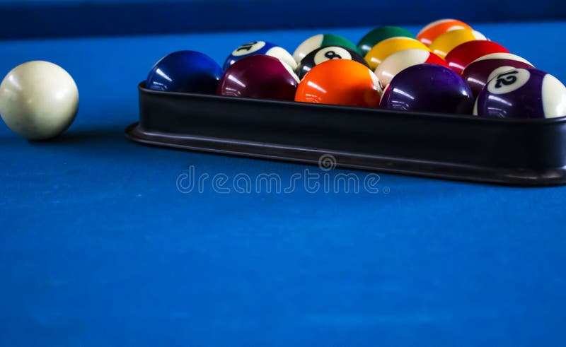 Pool balls stock image. Image of 8ball, numbers, holes - 60526459