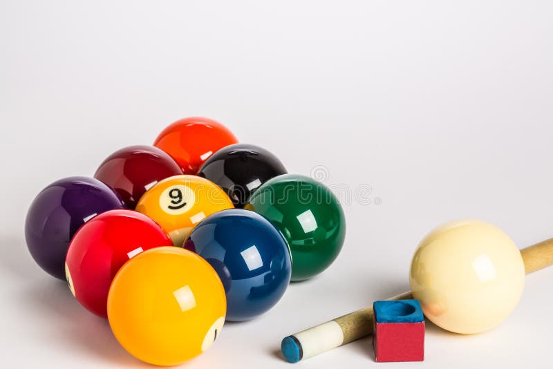 Pool balls stock image. Image of pool, stick, billiards - 43398741