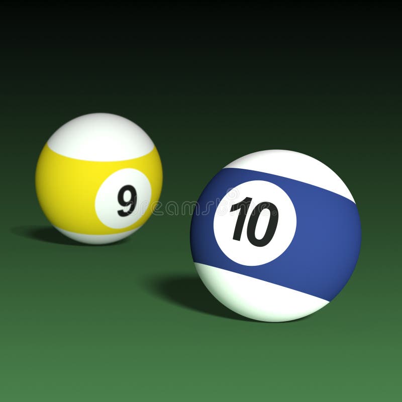 Nine Ball Emblem Design stock vector. Illustration of sphere - 26196173