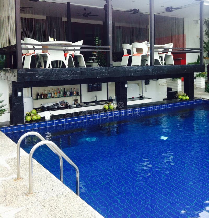 Pool bar stock photo. Image of blue, drinking, swimming - 42597462