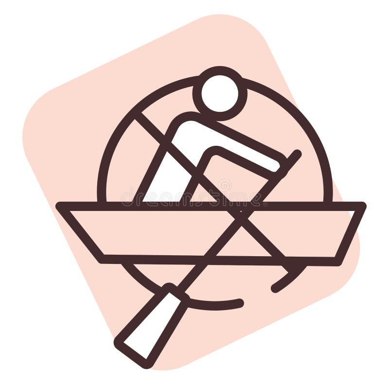 Pool and Beach No Sailing, Icon Stock Vector - Illustration of pool ...