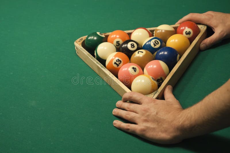 Pool (billiard) game stock photo. Image of aims, eight - 23051026