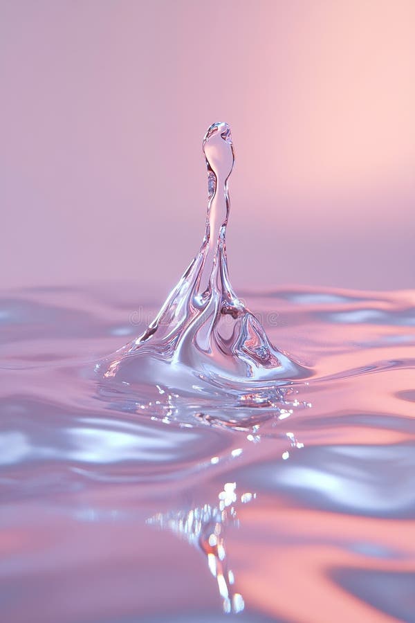 A Pool of Chrome-like Liquid Defies Gravity, with Droplets Rising into ...