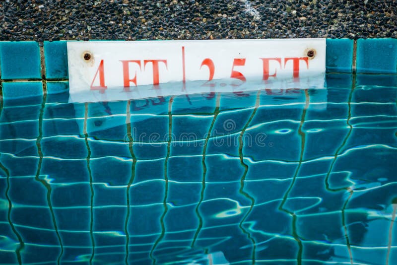 171 Swimming Pool Depth Safety Sign Stock Photos - Free & Royalty-Free ...