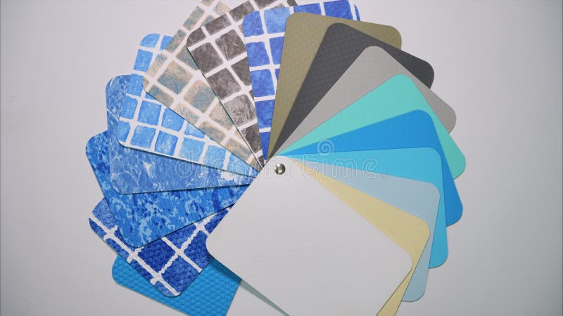Pool Design Vinil Samples for Swimming Pool Construction or Renovation ...