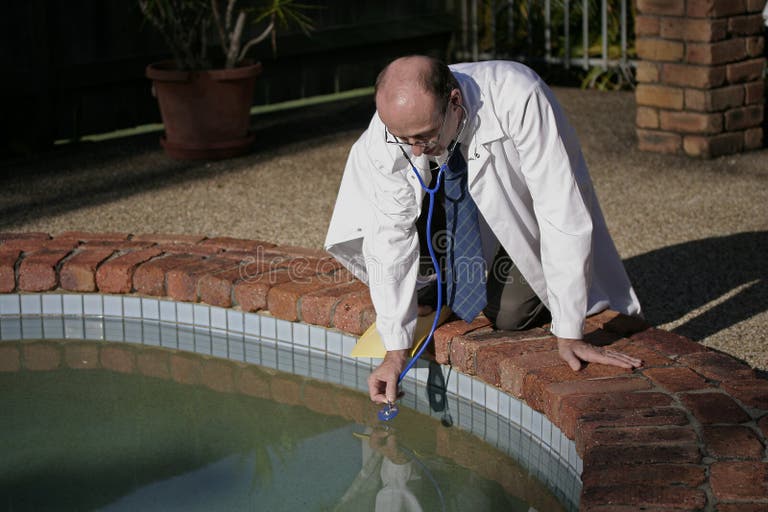 Pool Doctor stock image. Image of diagnose, medical, alkaline - 2220423
