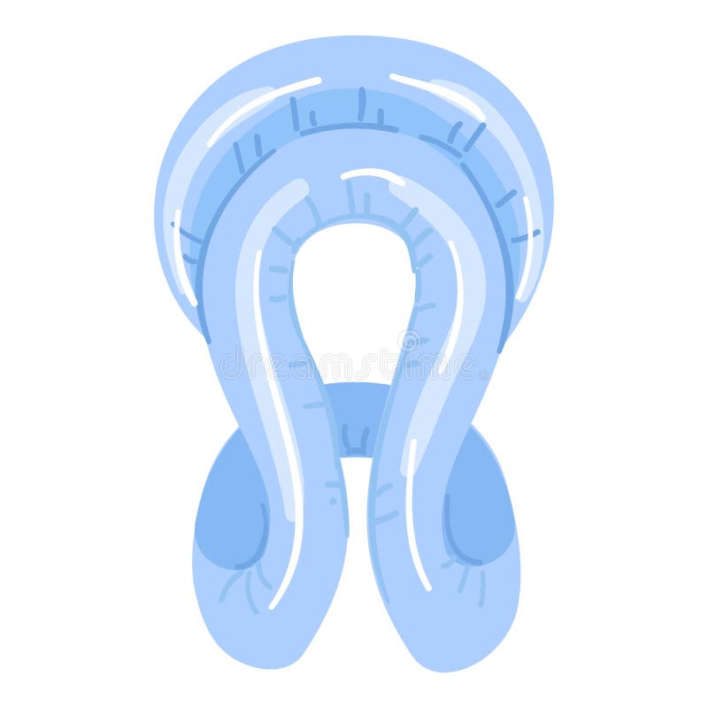 Pool Equipment Icon Cartoon Vector. Summer Float Stock Vector ...