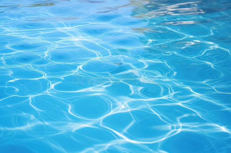 Rippling Blue Pool Water stock illustration. Illustration of summer ...