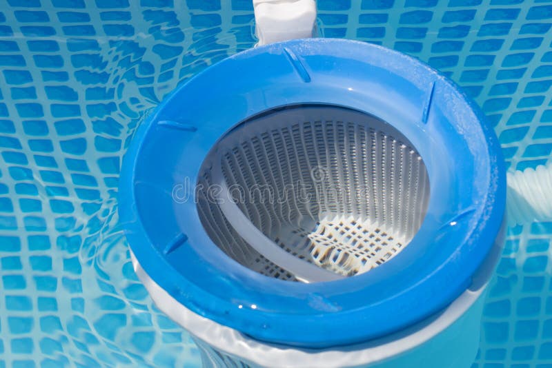 Pool filter stock image. Image of blue, turquoise, swim - 45416009