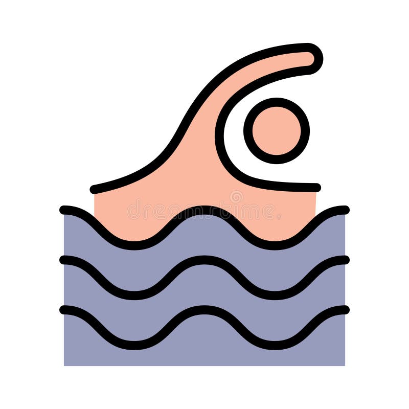 Pool Flat Icon. Single High Quality Symbol of Water for Web Design or ...