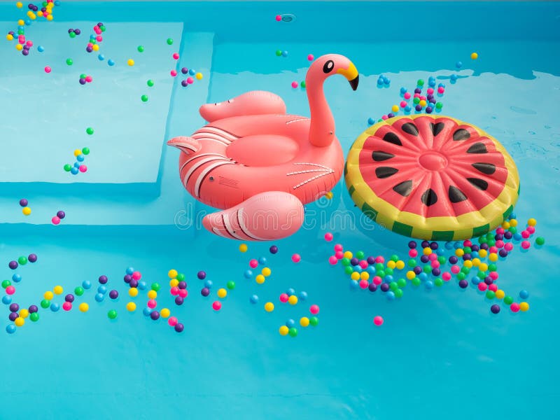 Pool Floaties colorful stock image. Image of colorful - 103722647
