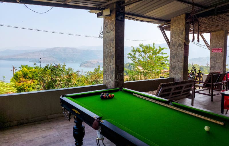 Pool Game at Resort and Having Fun Stock Image - Image of game, resort ...