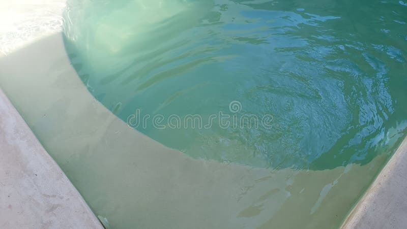 A Pool with a Greenish Blue Water Stock Photo - Image of texture ...