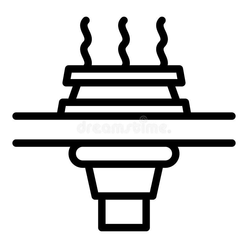 Pool Hygiene Pump Icon, Outline Style Stock Vector - Illustration of ...