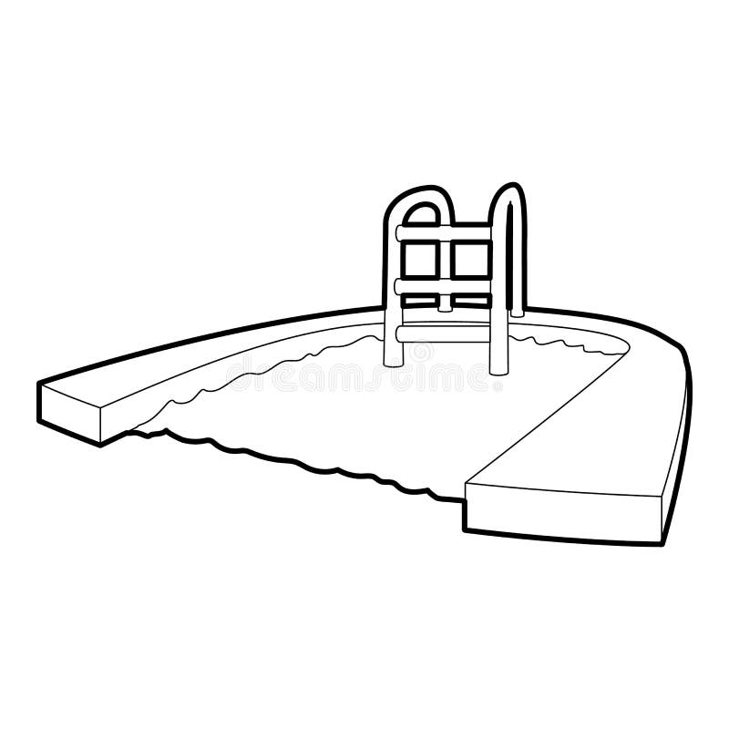 Pool Float Outline Stock Illustrations – 891 Pool Float Outline Stock ...