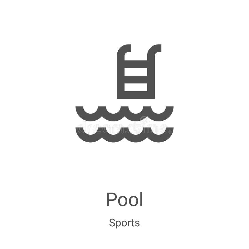 Pool Float Icon Vector From Travelling Collection. Thin Line Pool Float ...