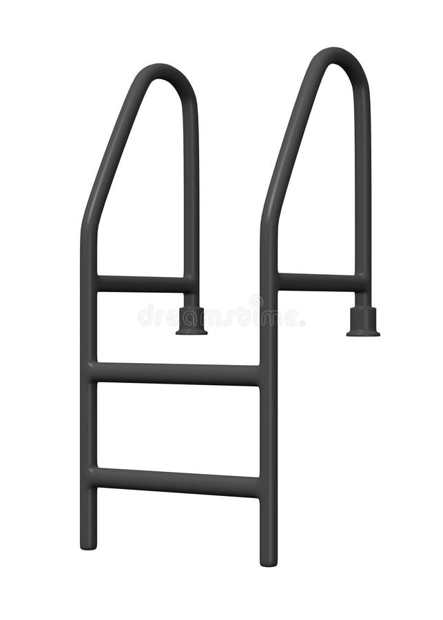 Pool ladder stock illustration. Illustration of ladder - 11979737