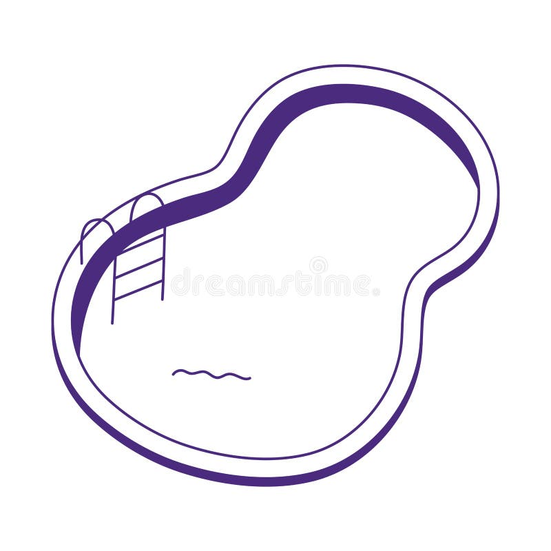 Pool Water Ladders Stock Illustrations – 128 Pool Water Ladders Stock ...