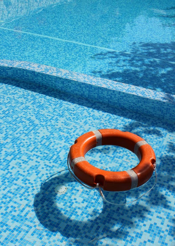 Pool and life saver stock photo. Image of lifesaver, rescuer - 15457108