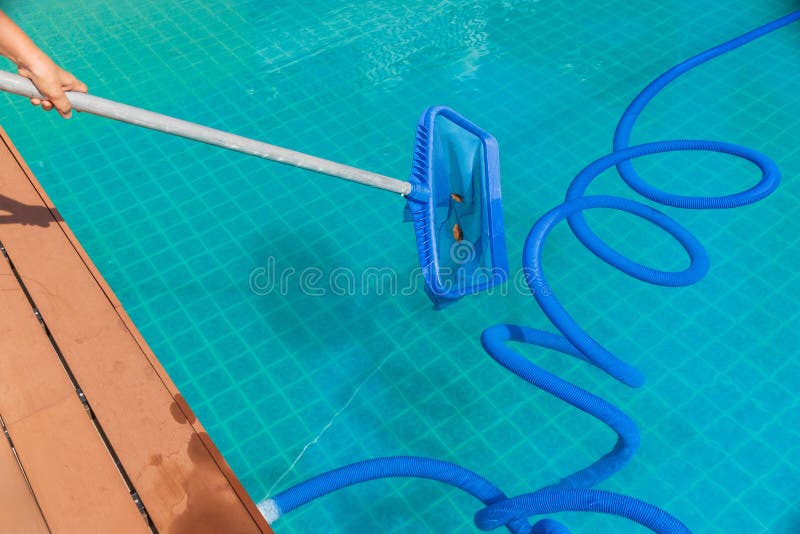 Pool Maintenance Scoop Net Automatic Robot Cleaner Stock Photos - Free ...