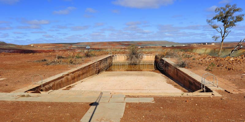 Pool in the Outback stock image. Image of swim, desert - 19474943