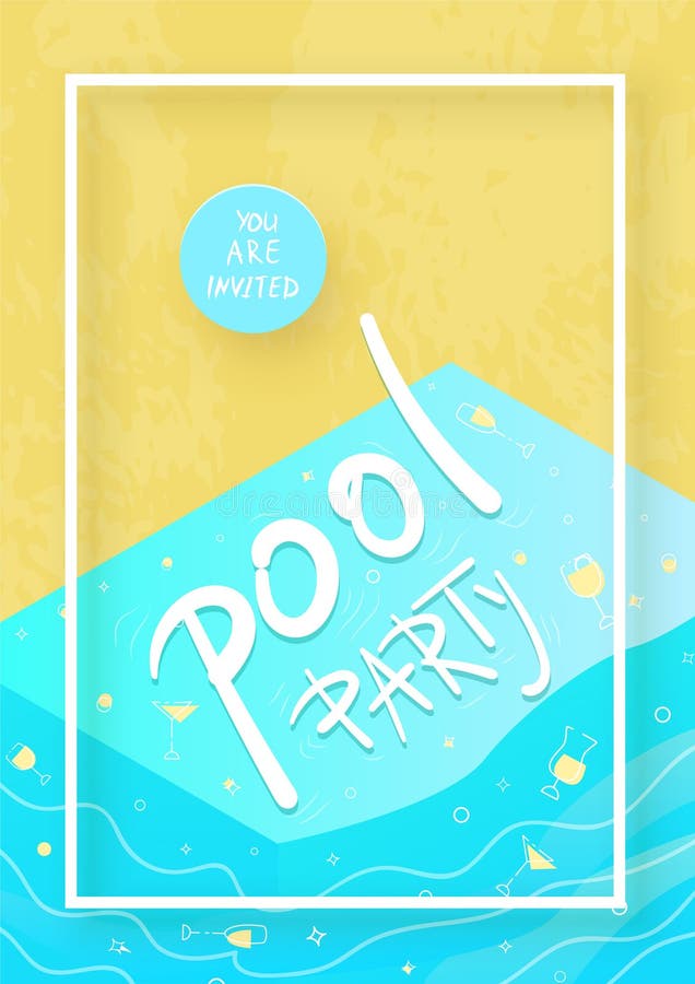 Pool Party Frame Stock Illustrations – 790 Pool Party Frame Stock ...