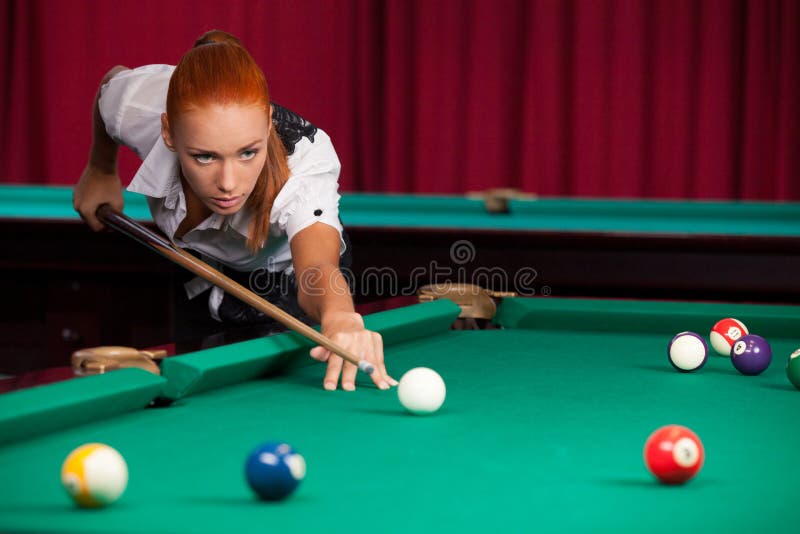 Playing pool. stock photo. Image of adult, drinking, human - 33687134