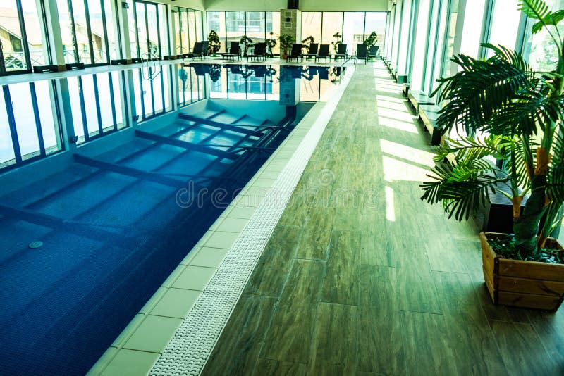 Pool with pure water stock photo. Image of water, recreation - 249315766