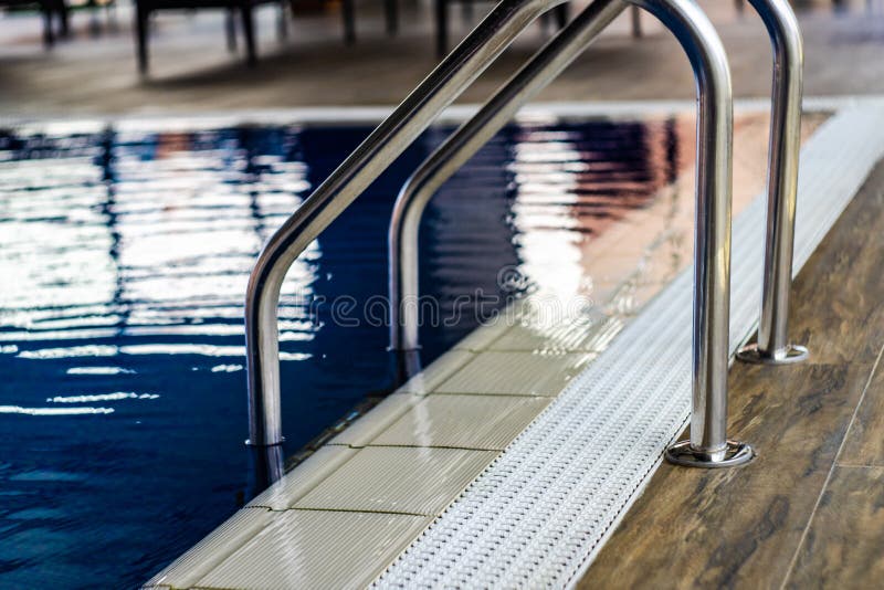 Pool with pure water stock image. Image of mosaic, sport - 249315767