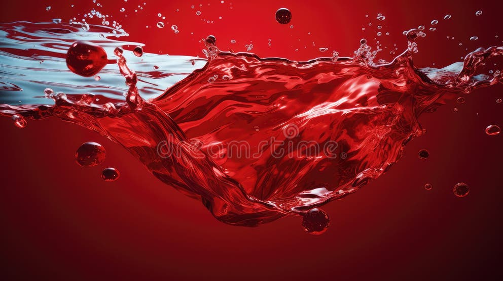 Pool red candy wrapper stock illustration. Illustration of ripple ...