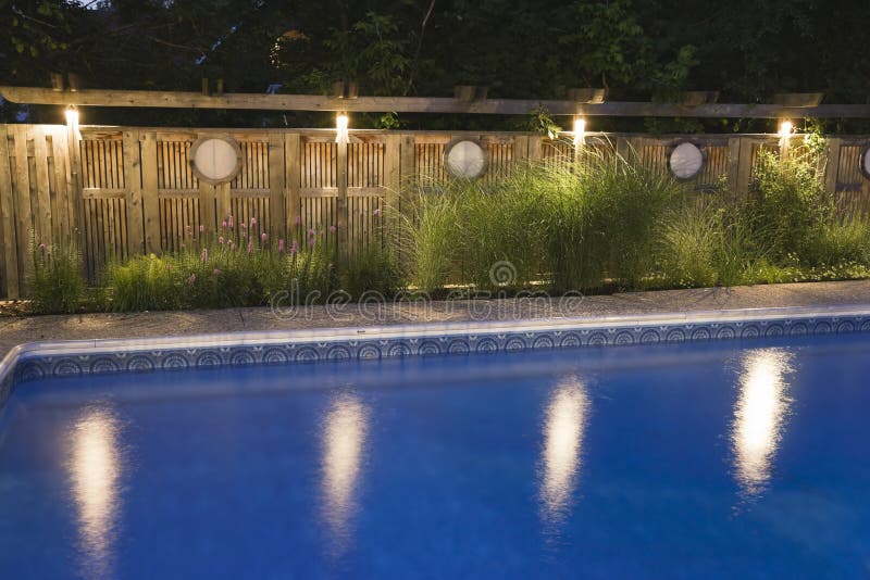 Pool reflection stock image. Image of motion, textured - 8058089