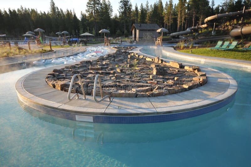 Many Inner Tubes Floating Pool Water Park Stock Photos - Free & Royalty ...