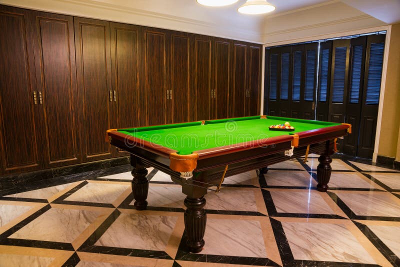 Pool room stock image. Image of tiled, interior, pool - 34802545