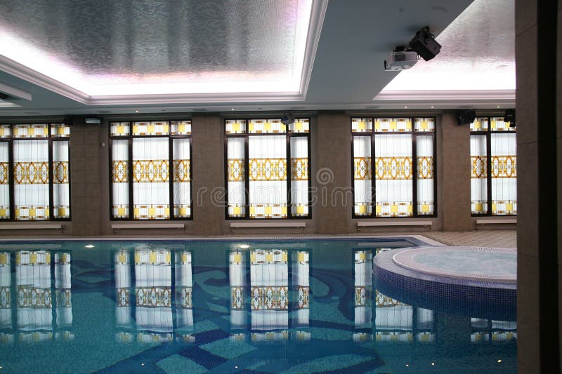 Pool Room stock photo. Image of interior, ceramic, tile - 55428054