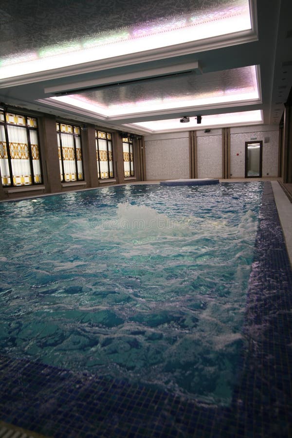 Pool Room stock photo. Image of decor, swimming, stained - 55429056