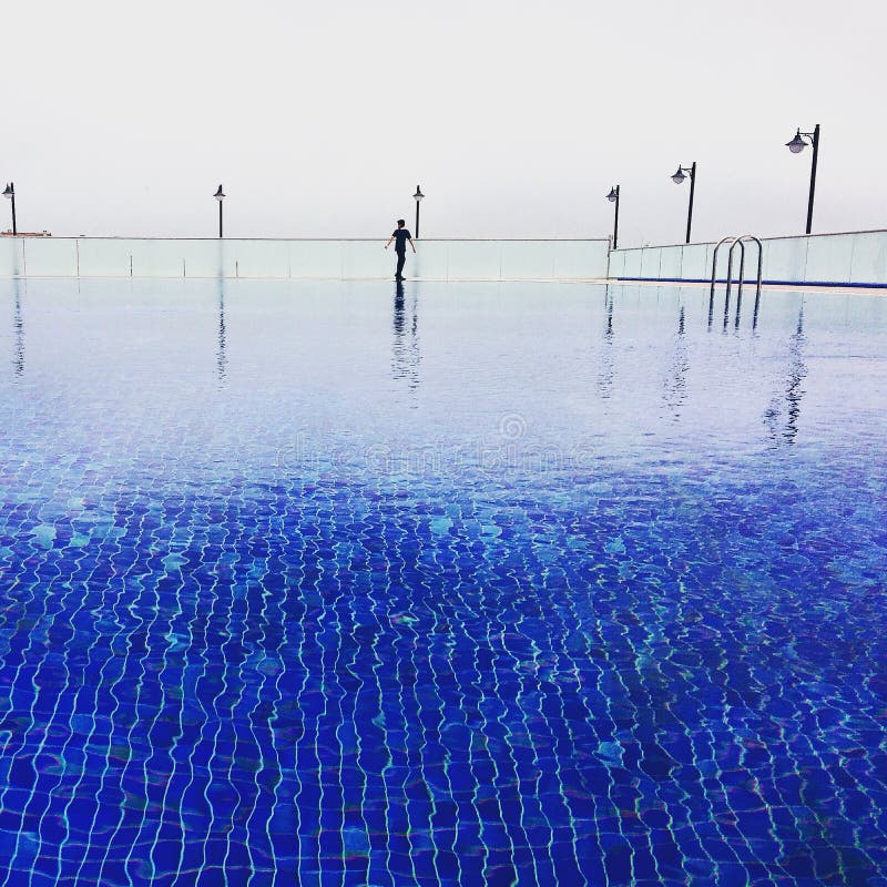 Pool stock image. Image of summer, reflection, swimming - 54431545