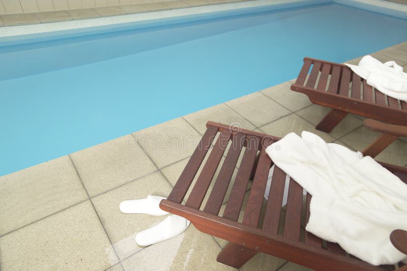 Pool Side Deck stock photo. Image of calmness, pool, outdoors - 10745214