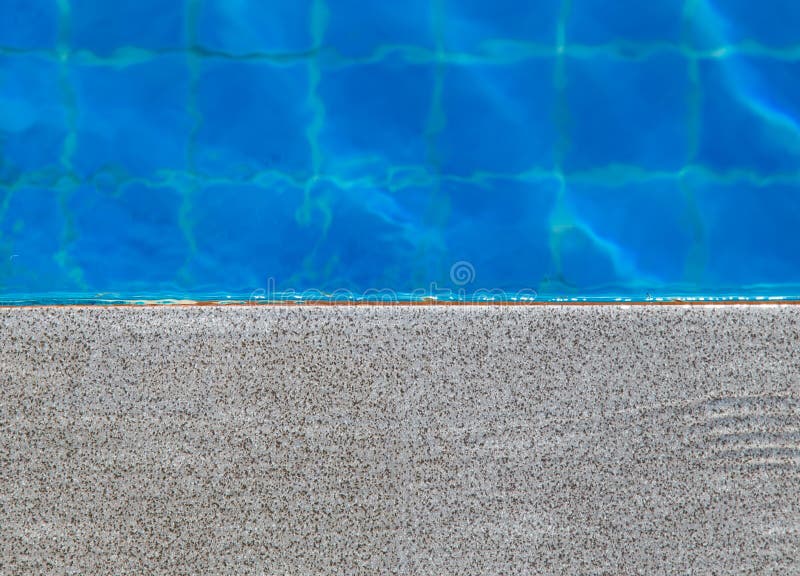 Pool Side with Copy Space for Product or Text Message Stock Image ...