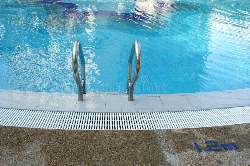 Pool side ladder stock photo. Image of sport, swimming - 7568768
