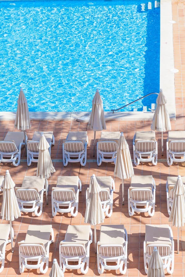 Pool side stock photo. Image of majorca, poolside, pool - 31583936