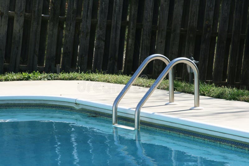 Pool Steps stock photo. Image of deck, healthy, blue, bright - 5166506