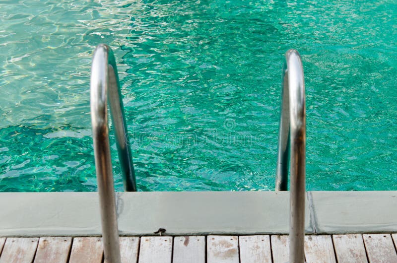 Pool stock photo. Image of relaxation, blue, ladder, hotel - 40713566