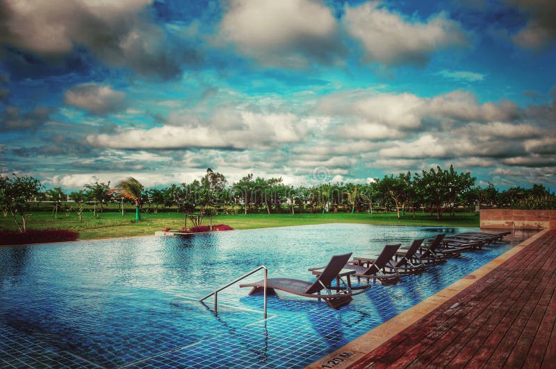 Pool stock photo. Image of soothing, leisure, naypeetaw - 104019632