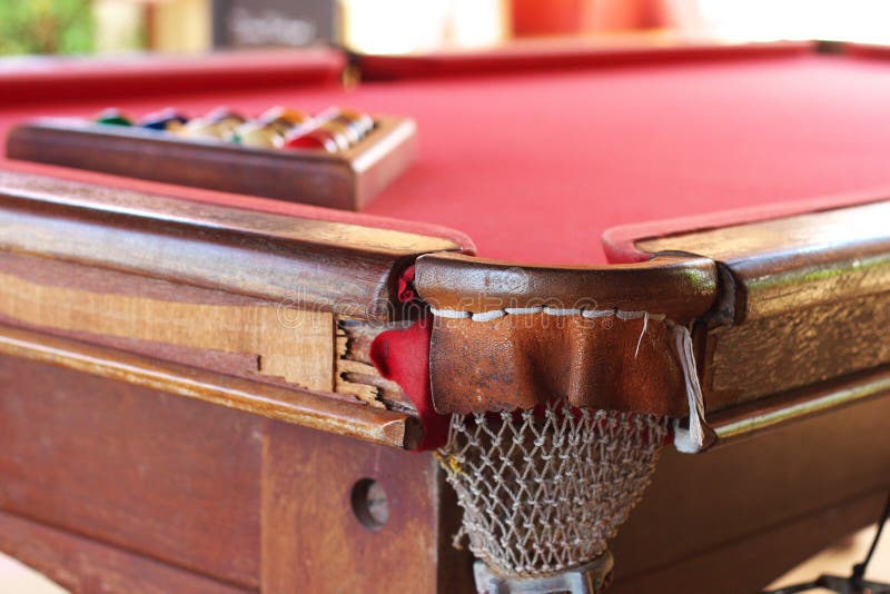 Pool table stock photo. Image of wooden, crimson, sport - 5881682