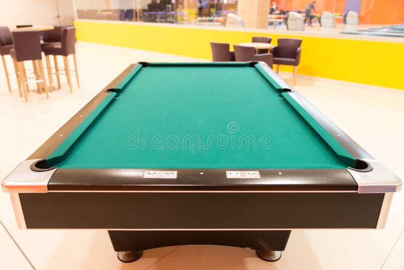 Pool Table Close Up stock image. Image of clean, sports - 36739305