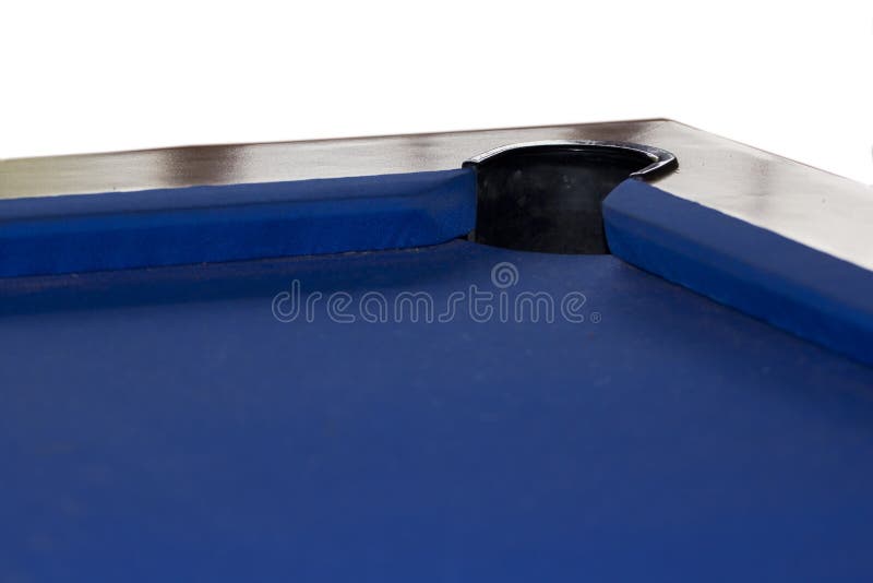 Pool table corner pocket stock photo. Image of corner - 23789870
