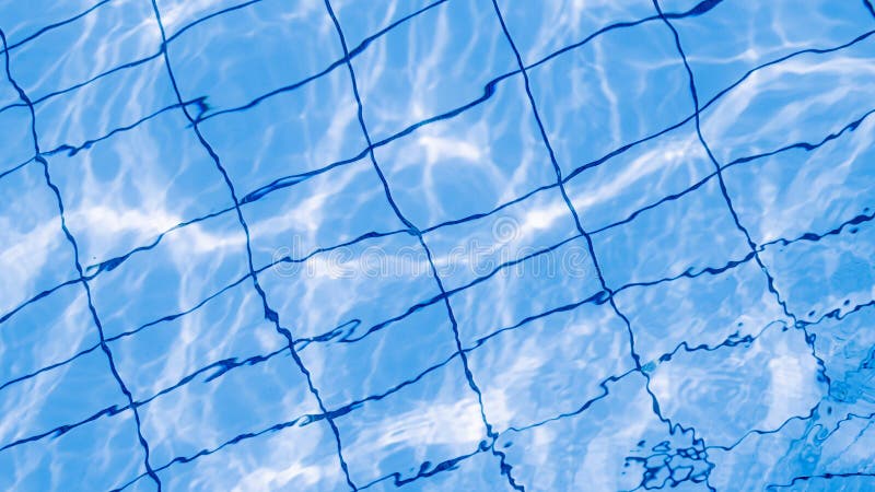 Pool Texture. Summer Sea Abstract Pattern. Blue Wave Surface or Pool ...